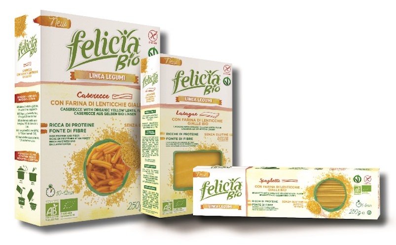 Felicia, la pasta di legumi gluten free, protagonista a Tuttofood 2017 ...