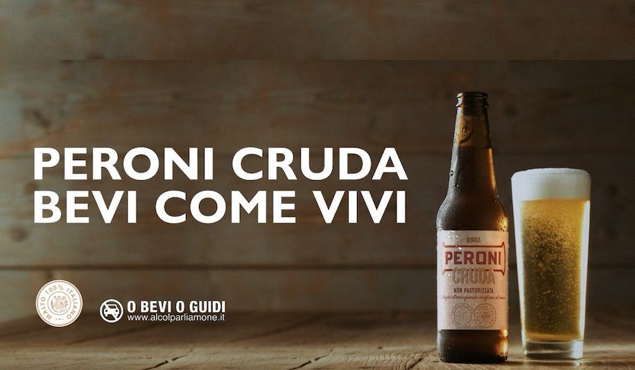 PERONI CRUDA PROTAGONISTA A MILANO CON LA NUOVA CAMPAGNA - Newsfood ...